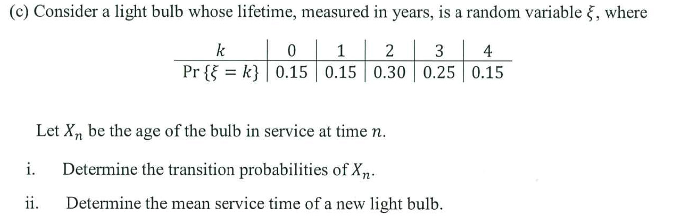Solved Consider a light bulb whose lifetime, measured in | Chegg.com