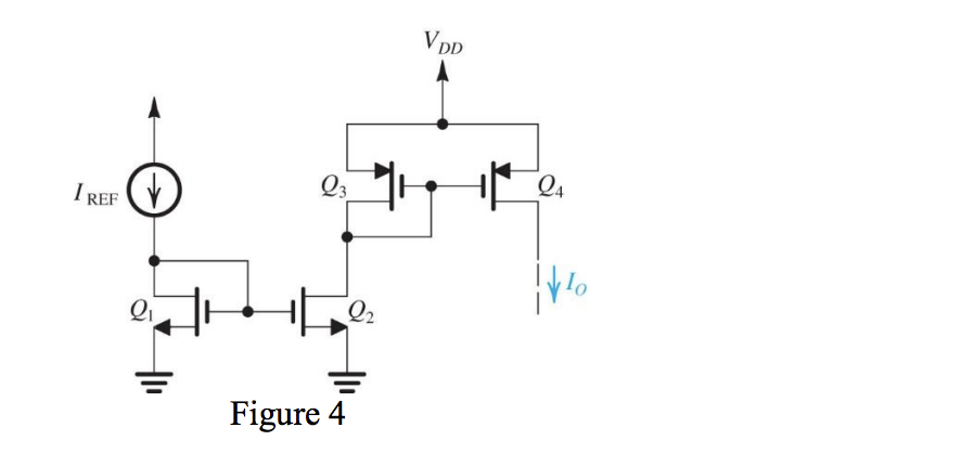 Solved 4. For the current-steering circuit of Fig. 4, find | Chegg.com