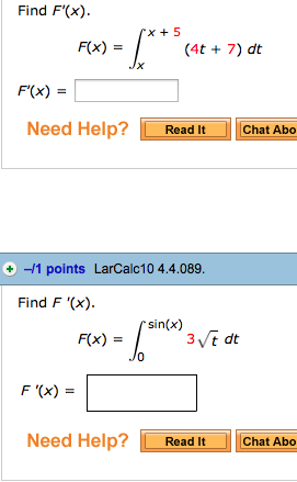 Solved Find F(X). F(X) = Integrate limit between x to x+5 | Chegg.com