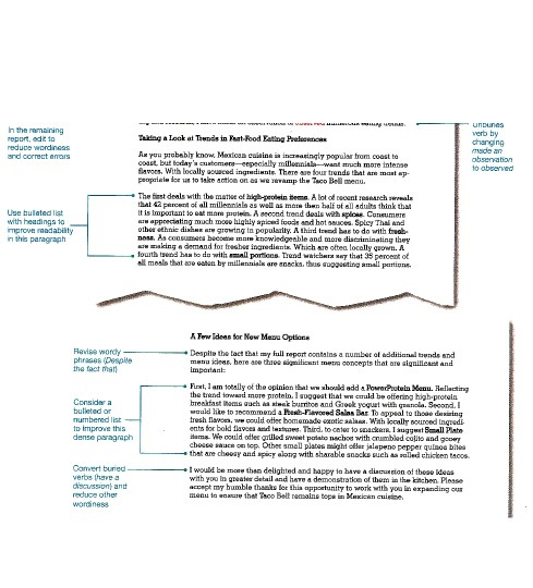 Please correct the last four paragraphs: The head of | Chegg.com