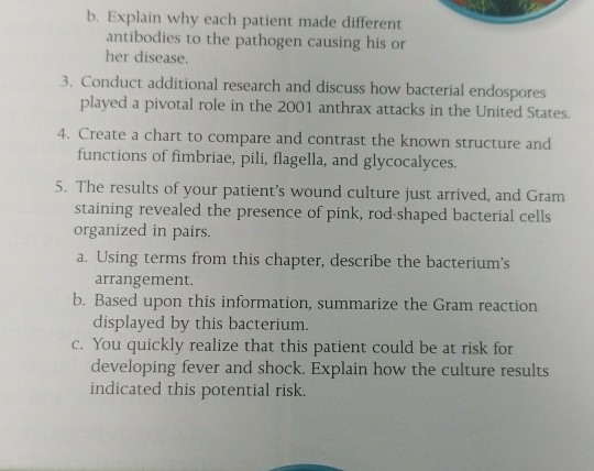 Solved 2. During your clinical diagnostic lab rotation, you | Chegg.com