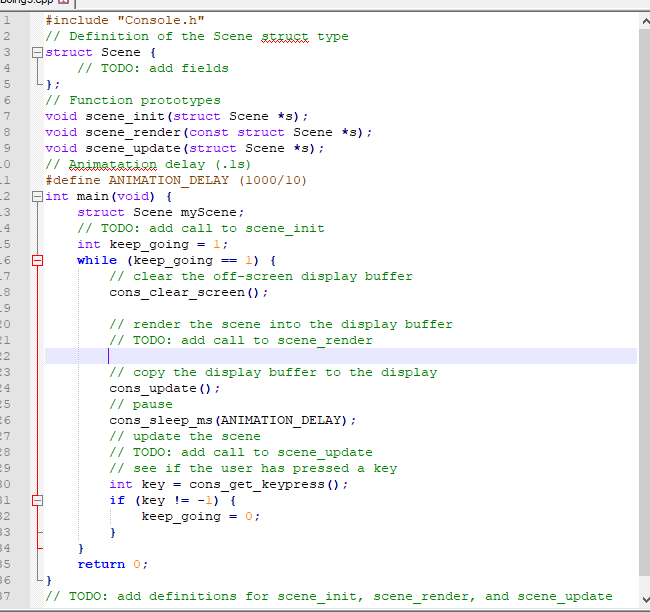 Need help programing this in C. Here is that code | Chegg.com