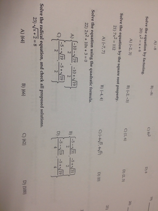 Solved Divide and express the result in standard form. 16) | Chegg.com