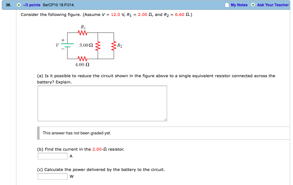 Solved Consider the following figure (Assume V = 12.0 V, R_1 | Chegg.com