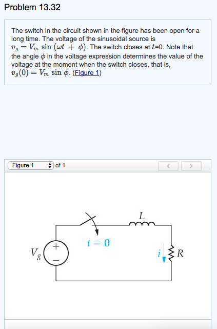 Solved The switch in the circuit shown in the figure has | Chegg.com