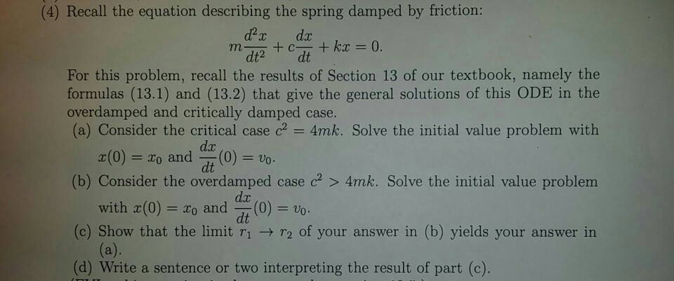 Solved class: Mathematical Modeling formulas in first two | Chegg.com