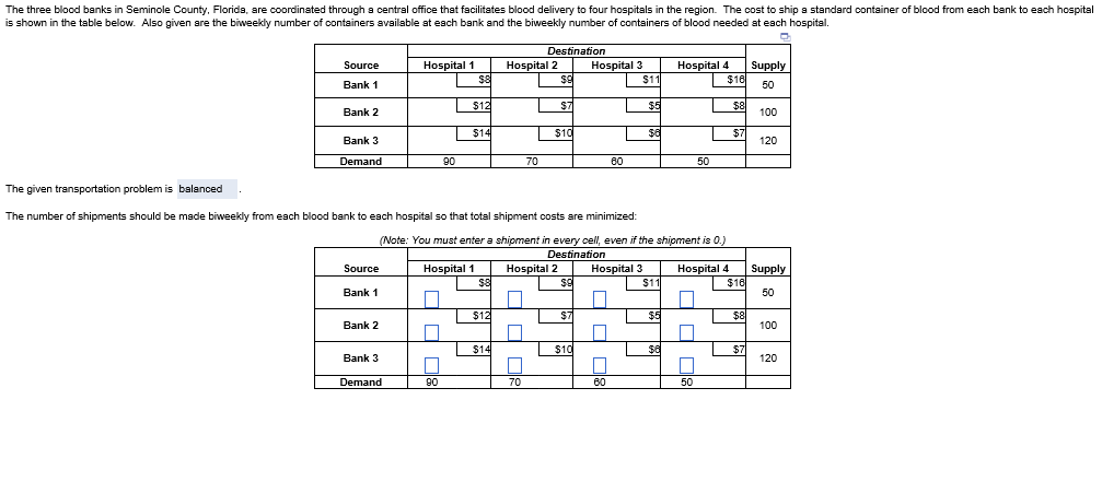 Solved the final part of this question is whats the total | Chegg.com