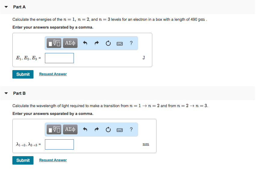 Solved What Are The Possible Values Of The Angular Momentum