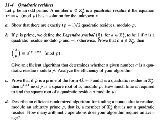 Quadratic Residue Code