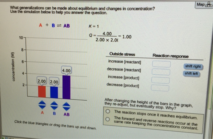 Solved What generalizations can be made about equilibrium | Chegg.com