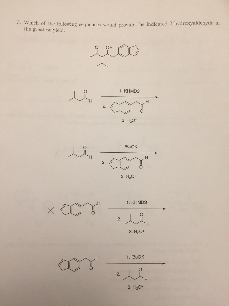 Solved Which of the following sequences would provide the | Chegg.com