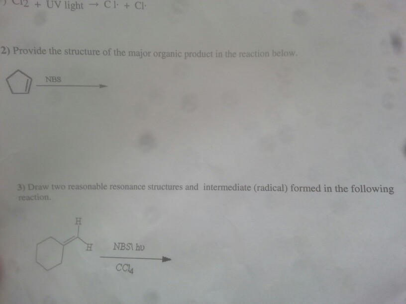 Solved In the reaction of CI2 with ethane and UV light, | Chegg.com
