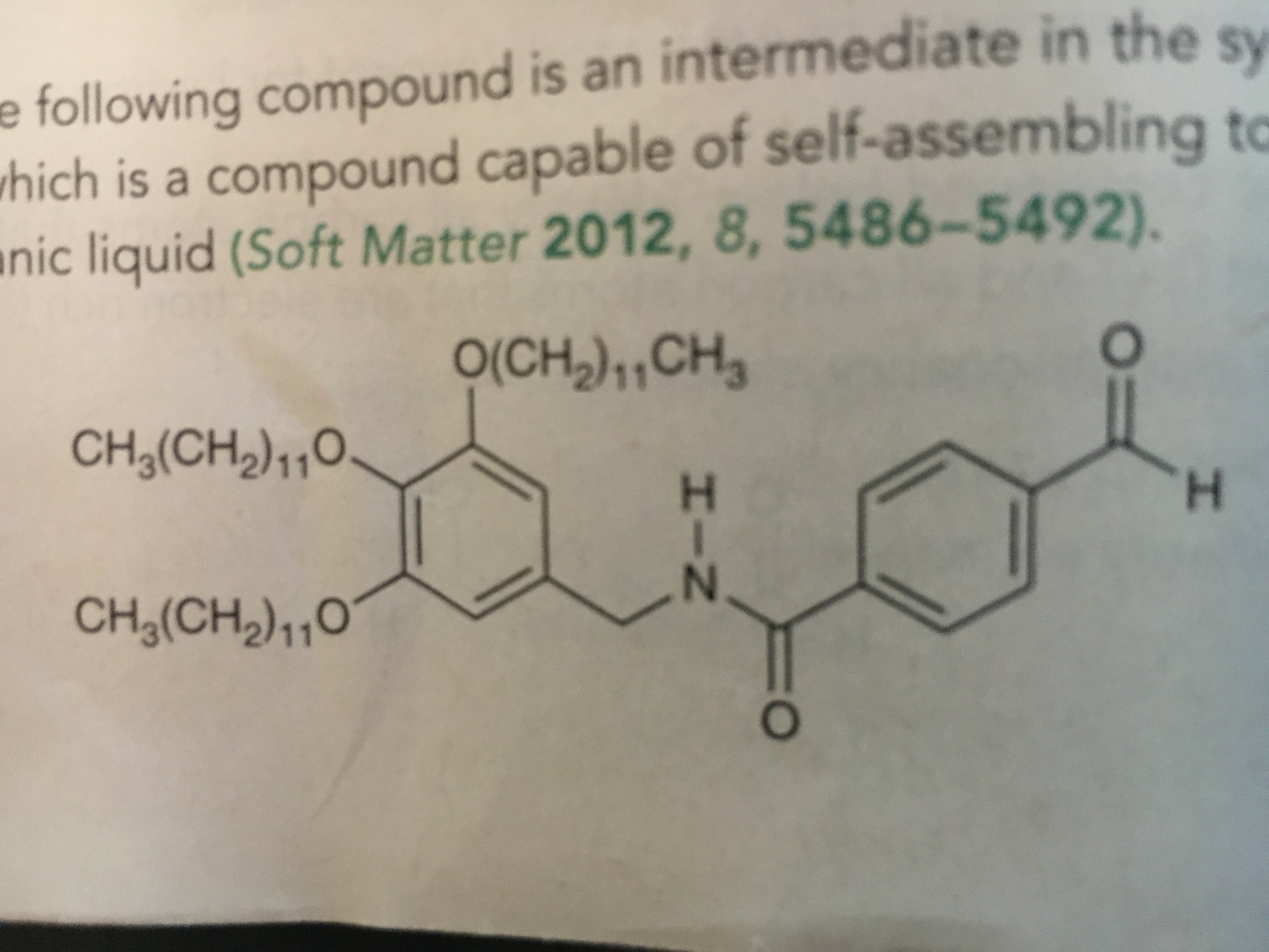Solved The following compound is an intermediate in the | Chegg.com
