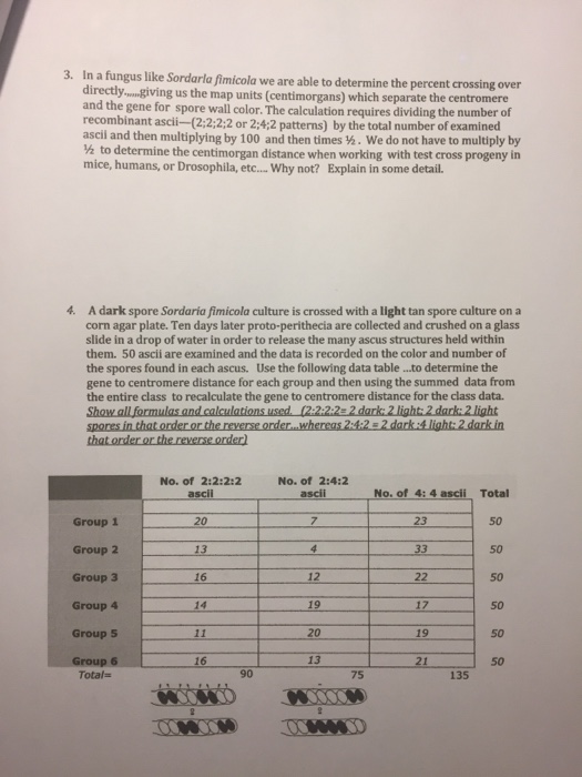 Solved 1. Genetic mapping crosses such as two point test | Chegg.com