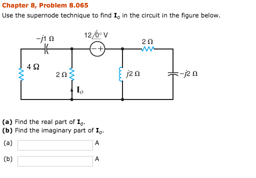 Solved Use the supernode technique to find I_o in the | Chegg.com