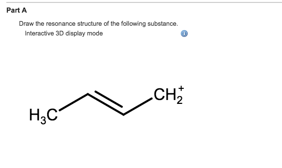 Solved Draw the resonance structure of the following | Chegg.com
