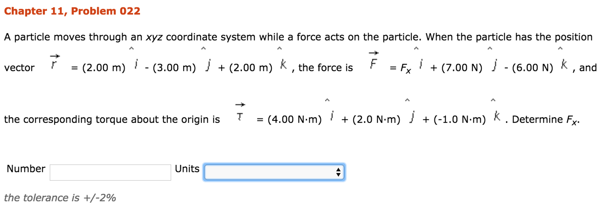 Solved A particle moves through an xyz coordinate system | Chegg.com