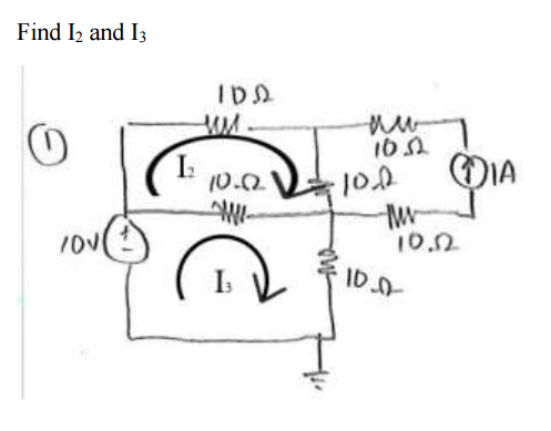 Solved Find I2 and I3 | Chegg.com