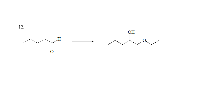 Solved Preform a complete synthesis, showing all reagents | Chegg.com
