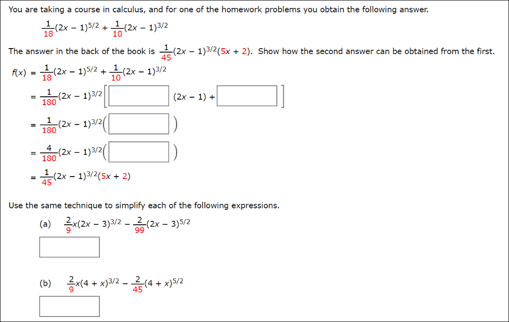 Solved You are taking a course in calculus, and for one of | Chegg.com