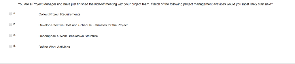 Solved Identification and documentation of project lessons | Chegg.com