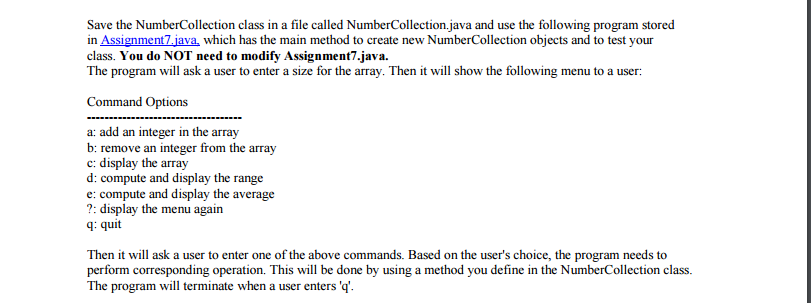 Solved Part 2: Programming (13 points Your assignment is to | Chegg.com