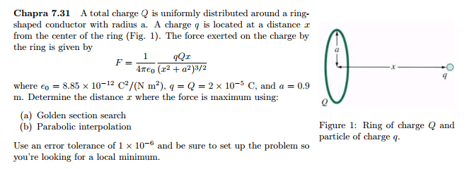 A total charge Q is uniformly distributed around a | Chegg.com