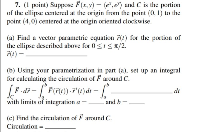 Solved of the ellipse centered at the origin from the point | Chegg.com