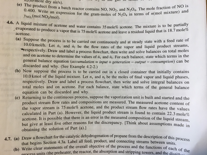 A liquid mixture of acetone and water contains 35 | Chegg.com