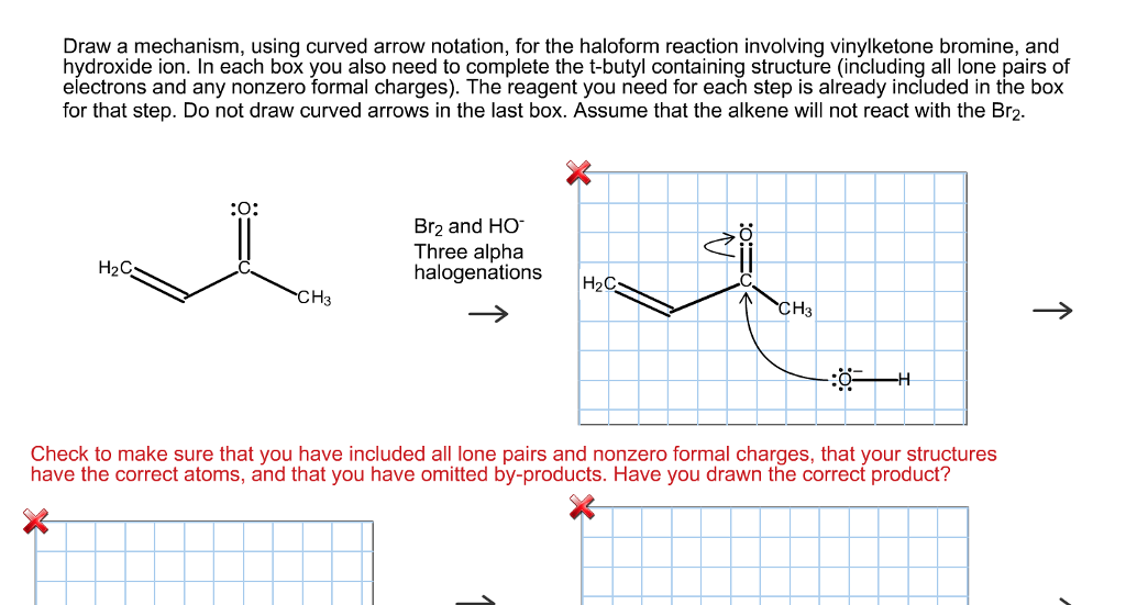 Solved Draw a mechanism, using curved arrow notation, for | Chegg.com