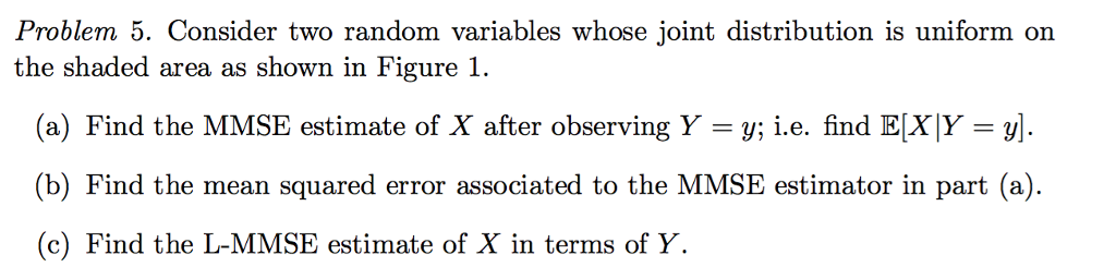 Solved Consider Two Random Variables Whose Joint 8295