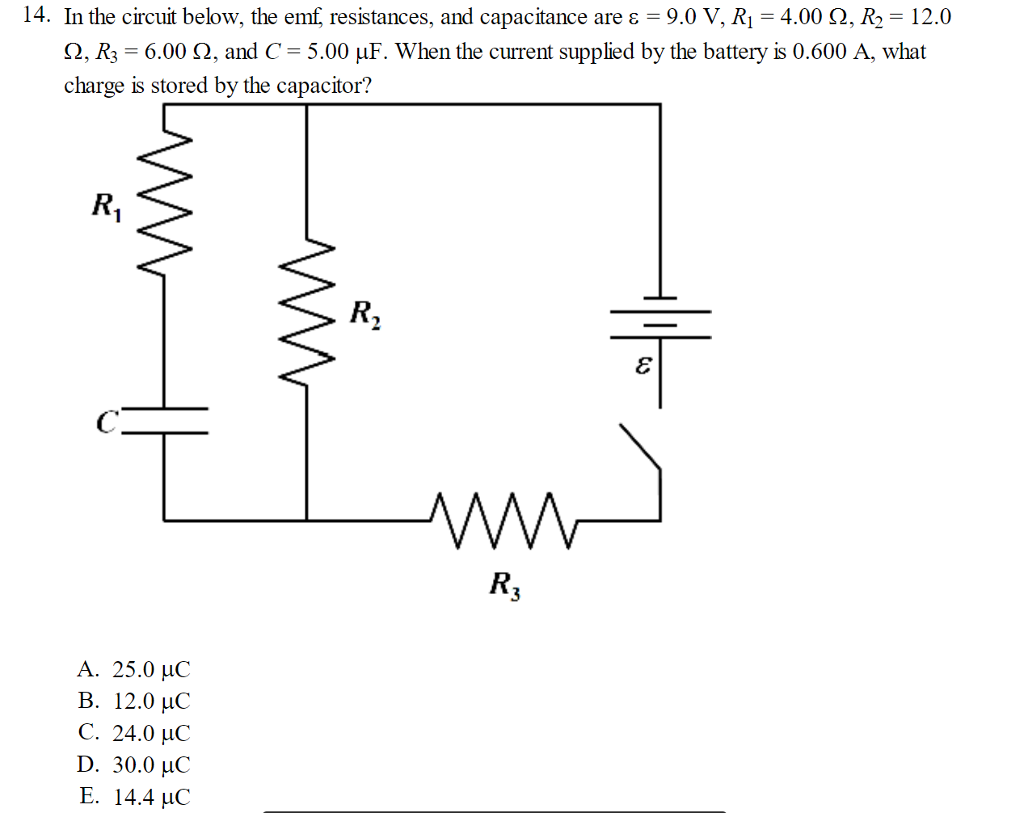 Solved In the circuit below, the emf resistances, and | Chegg.com