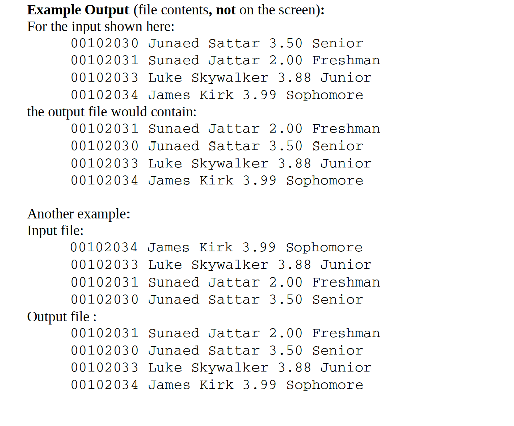 Solved Problem: A Student Database Databases are an | Chegg.com