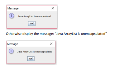 Solved Create the application to work with Java ArrayList | Chegg.com