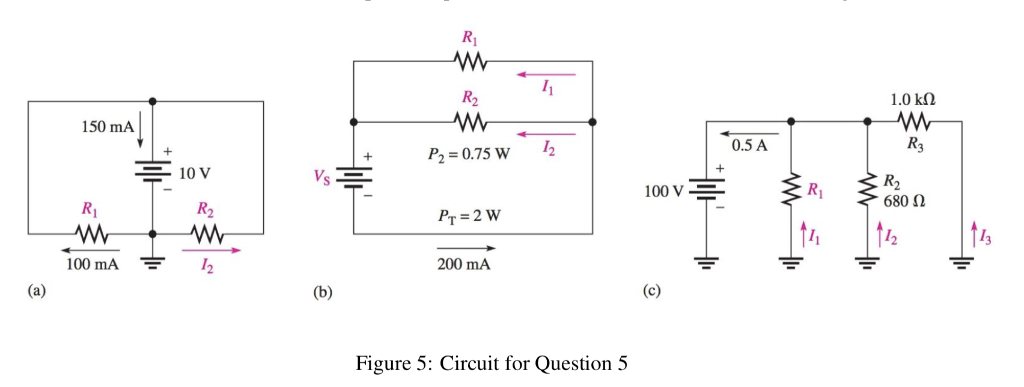 Solved Find the values of the unspecified quantities (shown | Chegg.com