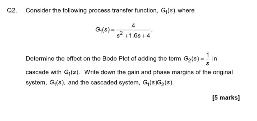 (Solved) - Use Matlab to reduce the block diagram in Figure 1 and ...
