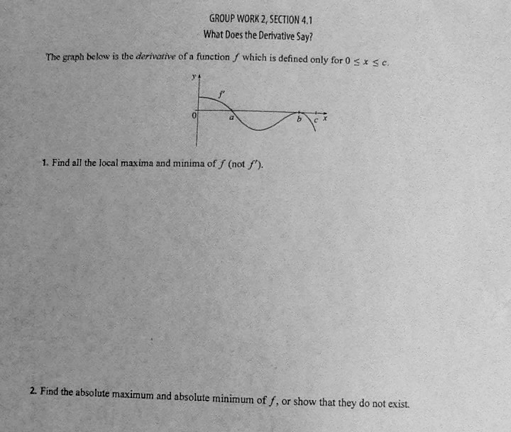 Solved GROUP WORK 3, SECTION 4.1 The Little Dip Consider | Chegg.com