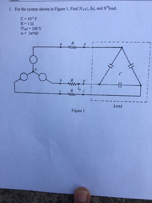 Solved For the system shown in Figure 1, Find |V_a'b'|, | Chegg.com
