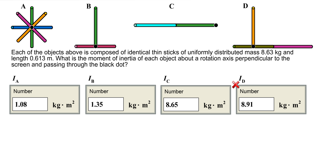 Solved Each of the objects above is composed of | Chegg.com
