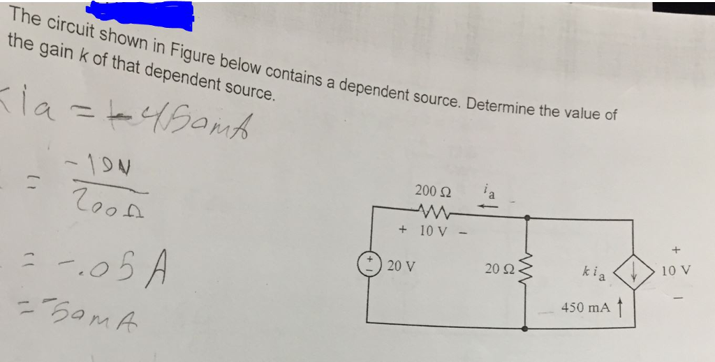 Solved The circuit shown in Figure below contains a | Chegg.com Solved The circuit shown in Figure below contains a | Chegg.com