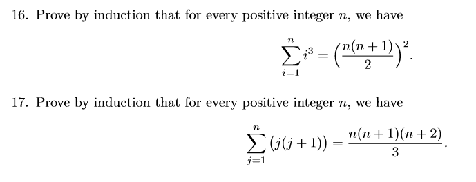 Solved Prove by induction that for every positive integer n, | Chegg.com