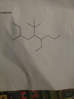 Solved name the molecule | Chegg.com