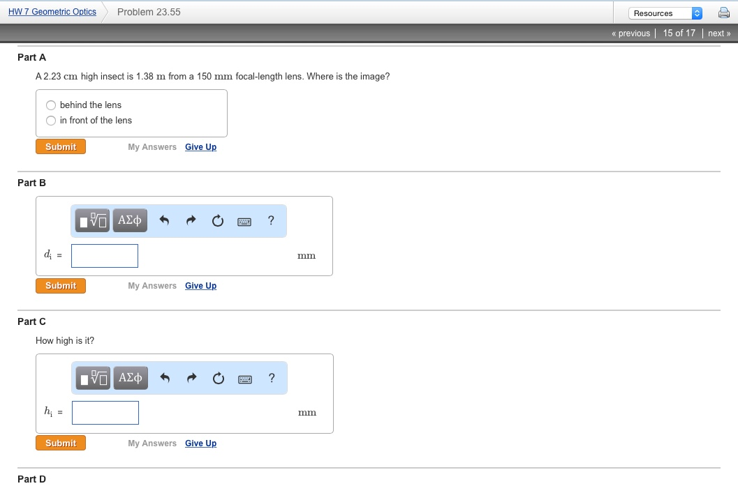 Solved and PART D: WHAT TYPE IS IT? (a) virtual, inverted | Chegg.com