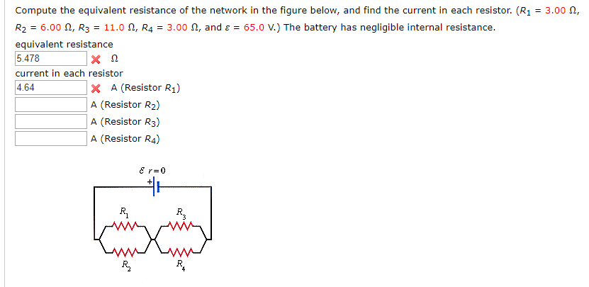 Solved Compute the equivalent resistance of the network in | Chegg.com