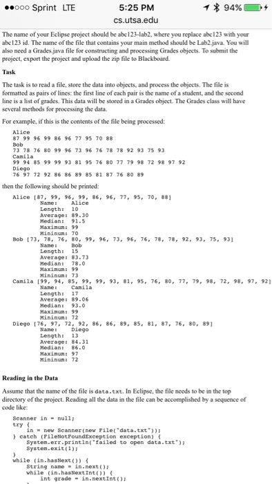 Solved I need help with this programming assignment from | Chegg.com