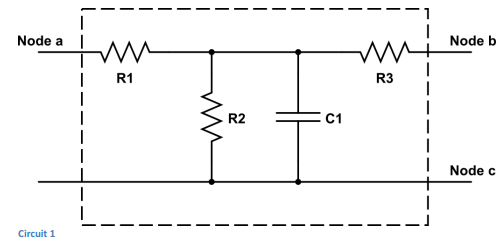 Solved You are given Circuit 1 with unknown values R1, R2, | Chegg.com
