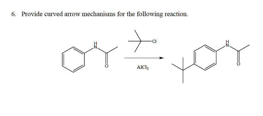 Solved Provide curved arrow mechanisms for the following | Chegg.com