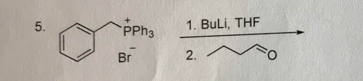 Solved 5 1 Buli Thf Pph3 Br 5303