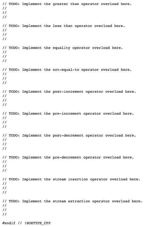 Solved Objectives: 1. Understanding Operator Overloading in | Chegg.com