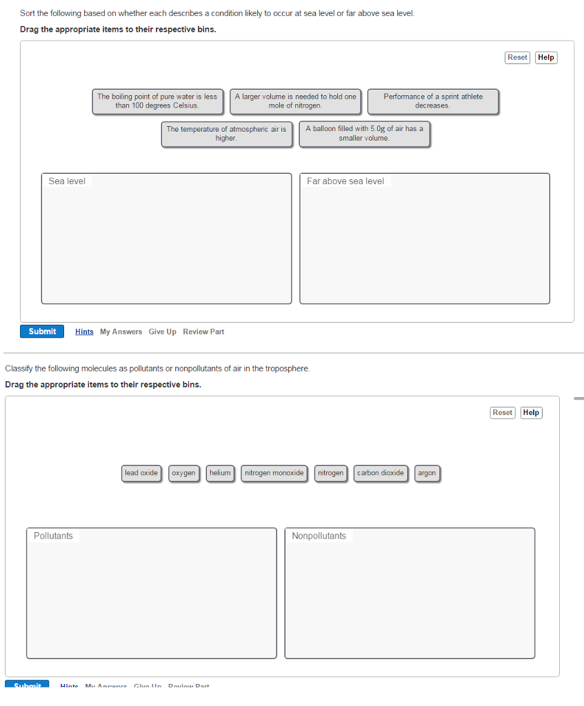 Solved Sort the following based on whether each describes a | Chegg.com